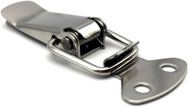 FUJIE 8Sets Stainless Spring Loaded Toggle Catch Latch Hasp Toggle ...