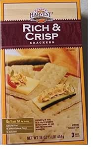 Amazon.com: Baker's Harvest Rich & Crisp Crackers 16oz