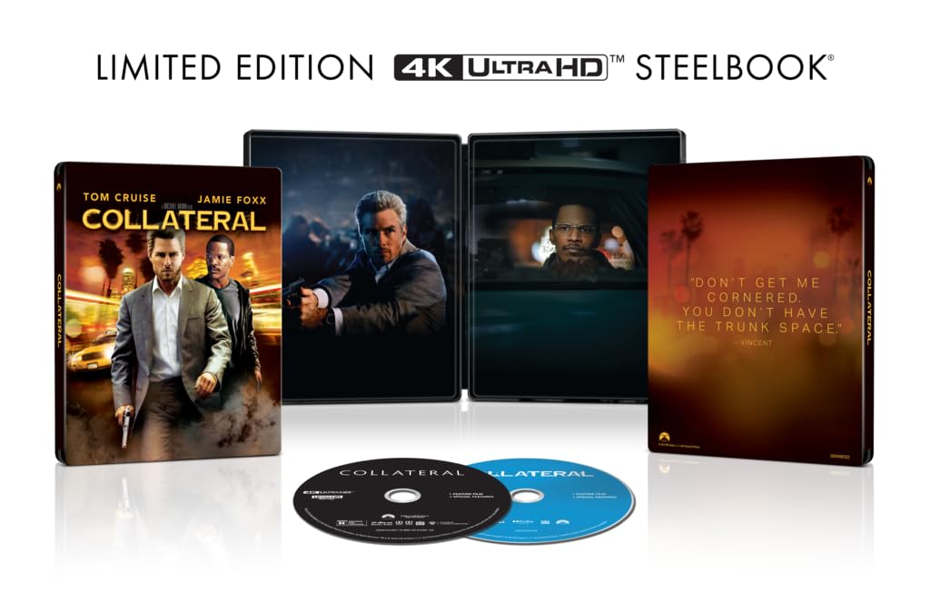 Mua Collateral [4K UHD Steelbook+ Blu-Ray + Digital Copy] Collateral ...