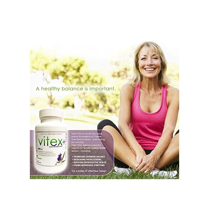 VH Nutrition VITEX+ | Vitex Chasteberry Supplement for Women for ...