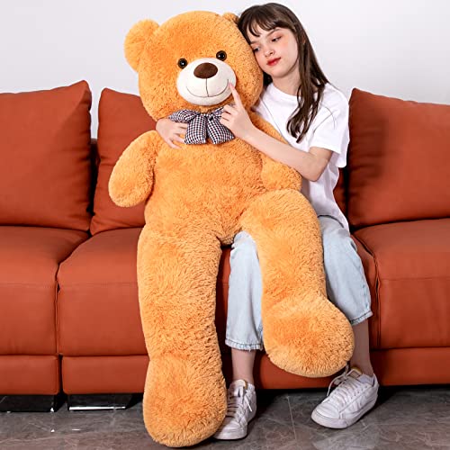 MorisMos Giant Teddy Bear Stuffed Animals, Life Size Bear, Big Bear ...