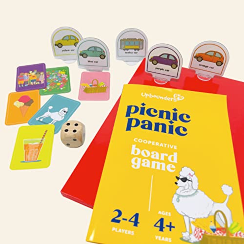 Upbounders: Picnic Panic Board Game for Kids 4-6, Super Easy to Learn ...
