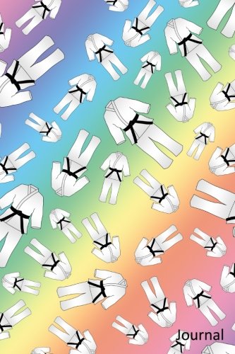 Amazon.com: Journal: Rainbow karate notebook: 9781542310727 ...