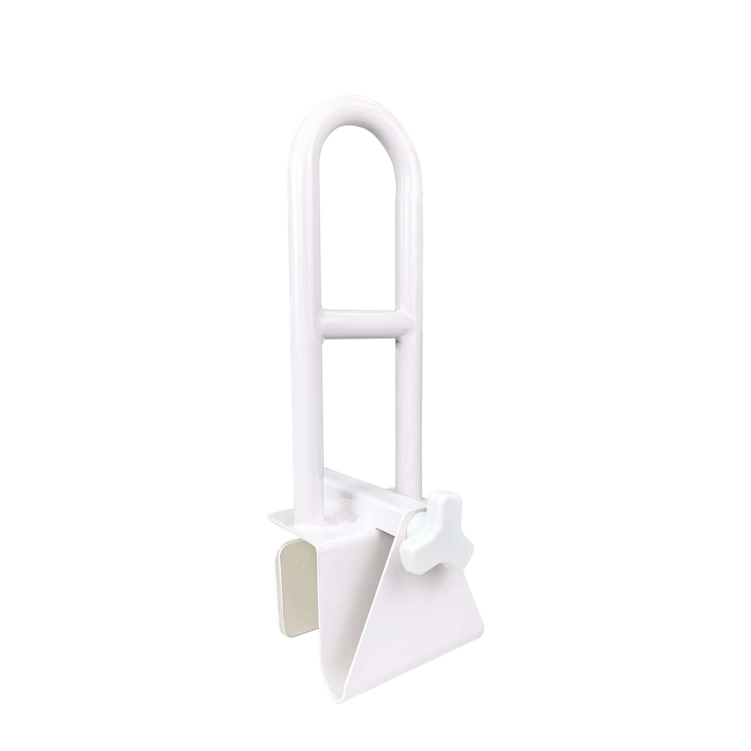 Bathtub Safety Rail Adjustable Shower Grab Bar - White Medical Bathtub ...