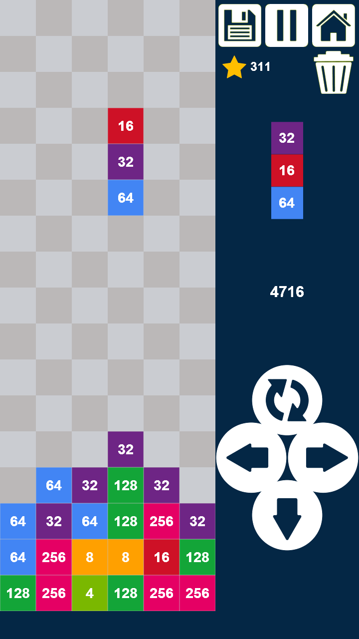 Amazon.com: Drop n Merge Numbers 2048: Number Game : Apps & Games