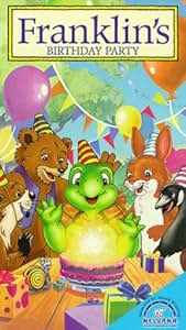 Amazon.com: Franklin - Franklin's Birthday Party [VHS]: Noah Reid ...