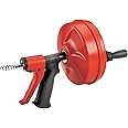 Amazon.com: RIDGID 57043 Power Spin+ 1/4" x 25' Hybrid Drain Cleaning ...