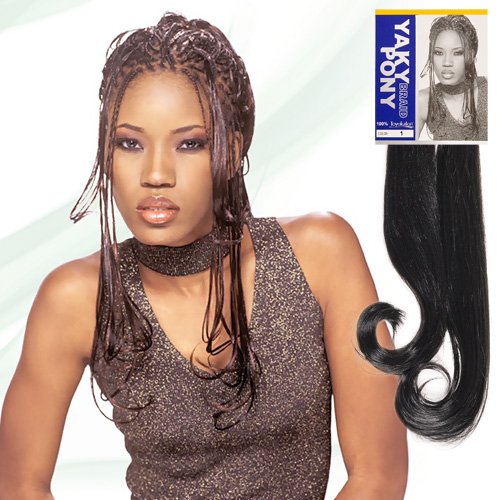 Amazon.com : FreeTress Synthetic Hair Braids Yaky Pony 2Pcs (4) : Beauty