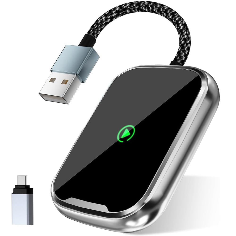 Wireless Carplay Adapter, Wireless androidauto Converts Factory Wired ...