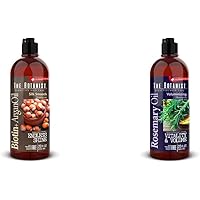 The Botanist Shampoo Biotin & Argan Oil 591 ml + Champú Aceite de Romero 591 ml : Amazon.com.mx ...