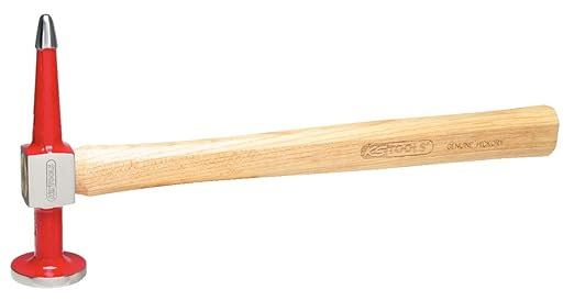 KS Tools 140.2137 Panel beaters pick hammer straight head, round ...