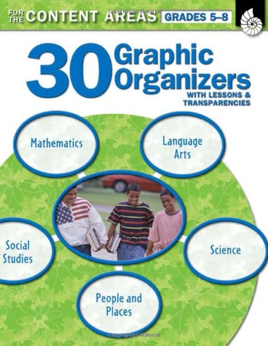 30 Graphic Organizers for the Content Areas Grades 5-8 (Graphic ...