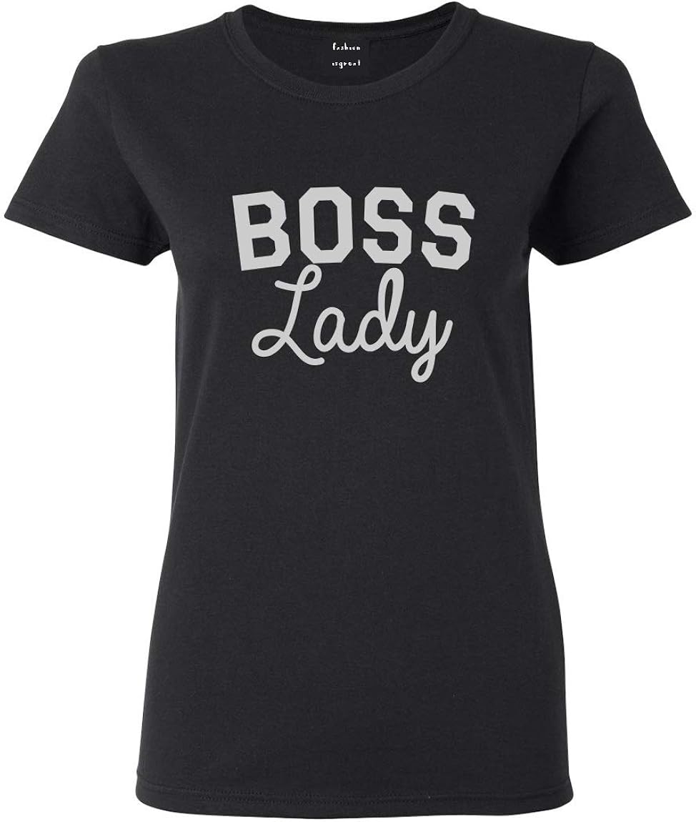 Boss Lady Womens T-Shirt at Amazon Women’s Clothing store