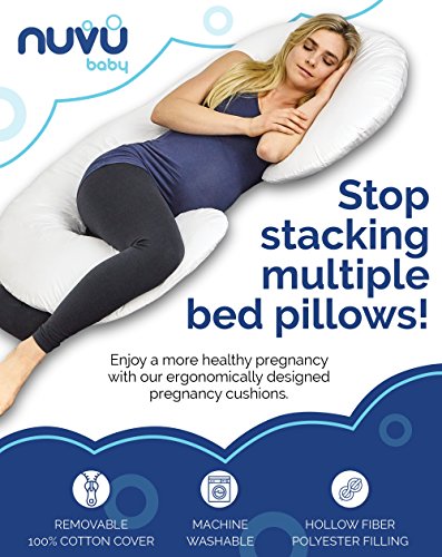 NUVU BABY Full Body Pregnancy Pillow – Healthy Maternity Products