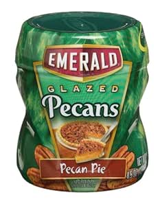 Amazon.com : Emerald Glazed Pecans, Pecan Pie, 4.5-Ounce Cups (Pack of ...