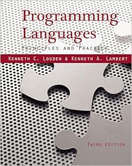Programming Languages: Principles and Practices (Advanced Topics): Louden, Kenneth C., Lambert ...