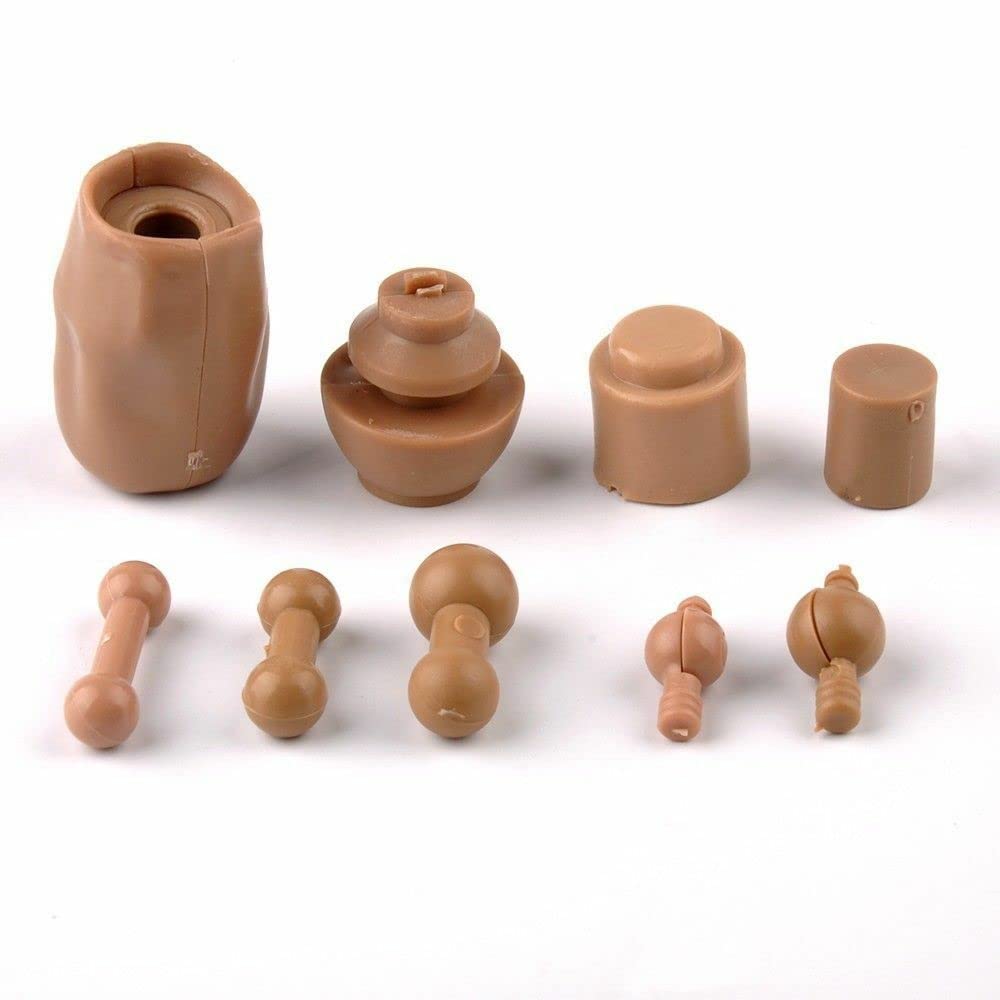 Mua 1/6 Scale Action Figure Neck/Foot Connector, 9pcs 1:6 Head Sculpt ...