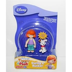 Amazon.com: Disney My Friends Tigger & Pooh Darby & Buster Figure Pack ...