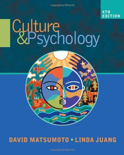 By David Matsumoto, Linda Juang: Culture and Psychology Fourth (4th) Edition: -Author-: Amazon ...