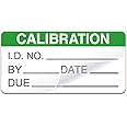 Self Laminating Calibration Labels 2 X 1 Inches - Write-on Calibration ...