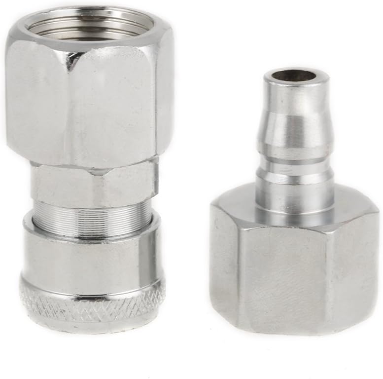 wifehelper 1/2″ BSP Pneumatic Air Compressor Hose Connector Quick ...