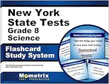 New York State Tests Grade 8 Science Flashcard Study System: New York ...