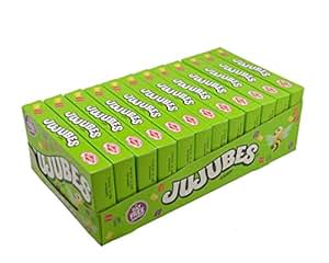 Amazon.com : Jujubes Candy 5.5 Ounce Box - 12 / Box : Grocery & Gourmet ...