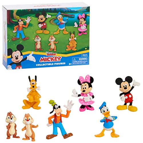 Mickey Mouse 7-Piece Figure Set, Mickey Mouse Clubhouse Toys ...