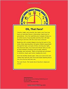 Amazon.com: Telling Time with the Judy Clock: Reproducible Activities ...