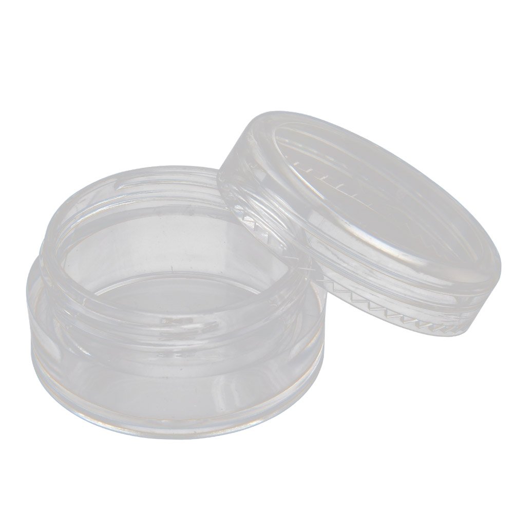 Amazon.com: ReNext 50 Clear Plastic Cosmetic Sample Containers - 5 Gram ...