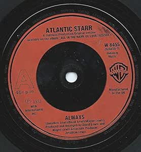 Atlantic Starr - Always / Always (Instrumental) - Amazon.com Music