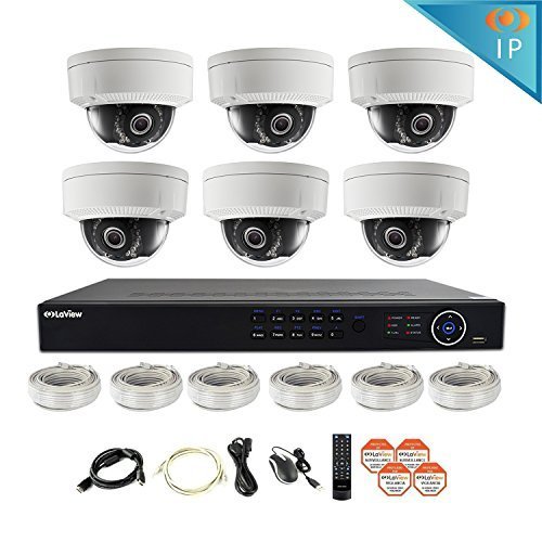 LaView 6 Camera Security System Premium-LV-KND988P86D206-T2