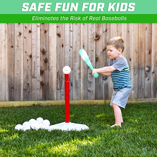 Buy GoSports Rubber Baseball 12 Pack for Kids - Soft & Safe Inflatable ...