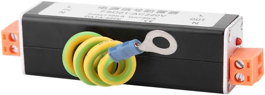 Aluminum Alloy Power Surge Protector, Power Lightning Arrester, Voltage ...