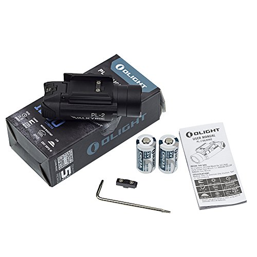 OLIGHT PL-2, PL2, PL II Valkyrie 1200 Lumen Rail Mounted Compact ...