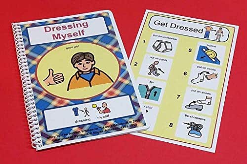 Amazon.com: Dressing Myself PCS Social Story and Laminated Picture ...
