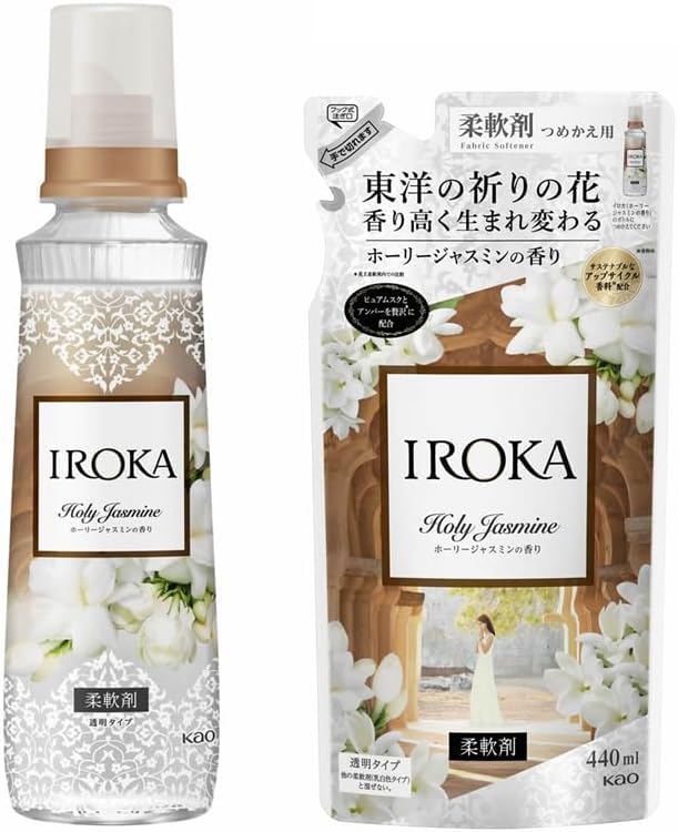 Mua Kao IROKA Holy Jasmine Main Unit 19.3 fl oz (540 ml) + Refill 15.3 fl oz (440 ml), Iroka ...