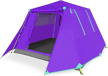 KAZOO Family Camping Tent Large Waterproof, Lightweight Hiking Tents ...
