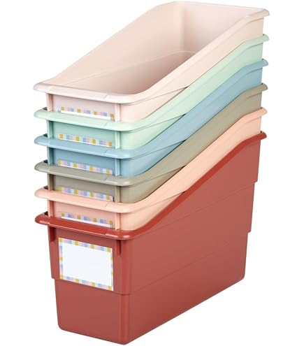 Coloring Book Organizers And Storage S&S Worldwide Book Bins Set Of 6 ...