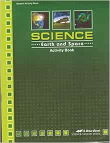 Science Earth and Space Activity Book- Grade 8, A Beka Book, Code ...
