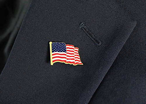 American Flag Lapel Pin Proudly Made in USA (1 Piece) | Pricepulse