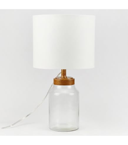 Clear Glass Fillable Lamp Bases