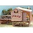 Amazon.com: Bar Mills HO Scale Kit Laser-Cut Fishing Shack : Arts ...