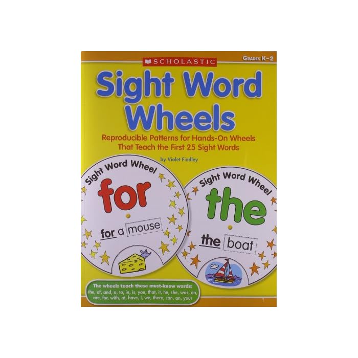 Buy Sight Word Wheels: Reproducible Patterns for Hands-On Wheels That ...