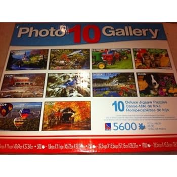 Amazon.com: Art Gallery - 10 Deluxe Jigsaw Puzzles: Toys & Games