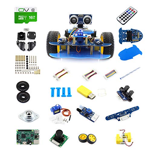 Buy Raspberry Pi 3 Model B Alphabot Smart Car Kit, with Alphabot ...