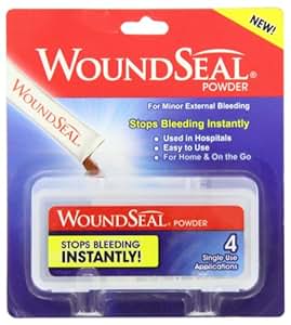Amazon.com: WoundSeal Powder, 4 ea (Pack of 2): Health & Personal Care