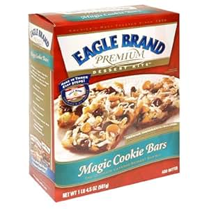 Amazon.com : Eagle Brand Premium Dessert Kits, Magic Cookie Bars, 1 ...