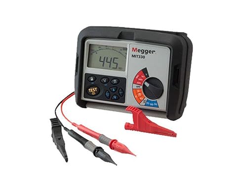 Megger MIT330, 250/500/1000 V Insulation & Continuity Tester w/ Storage ...