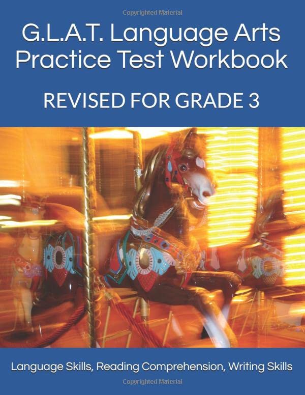 Mua G.L.A.T. Language Arts Practice Test Workbook - Grade 3: Language ...